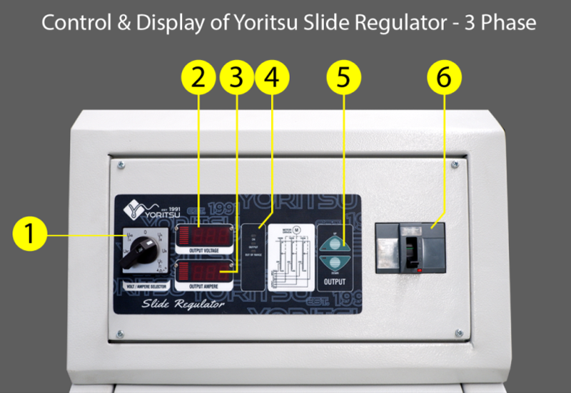 Slide Regulator Yoritsu 3 Phasa - Transformer Hexta | Stabilizer ...