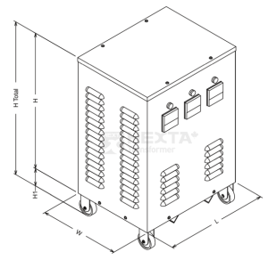 Hexta Isolation Transformer - Transformer Hexta | Stabilizer Yoritsu ...